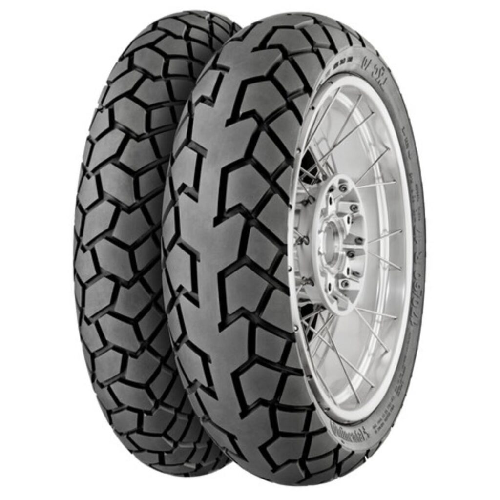 Continental 130/80 - 17 65T TKC 70 M+S Tyl - Opony Motocyklowe